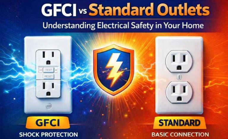 GFCI Installation vs Standard Outlets | Key Differences